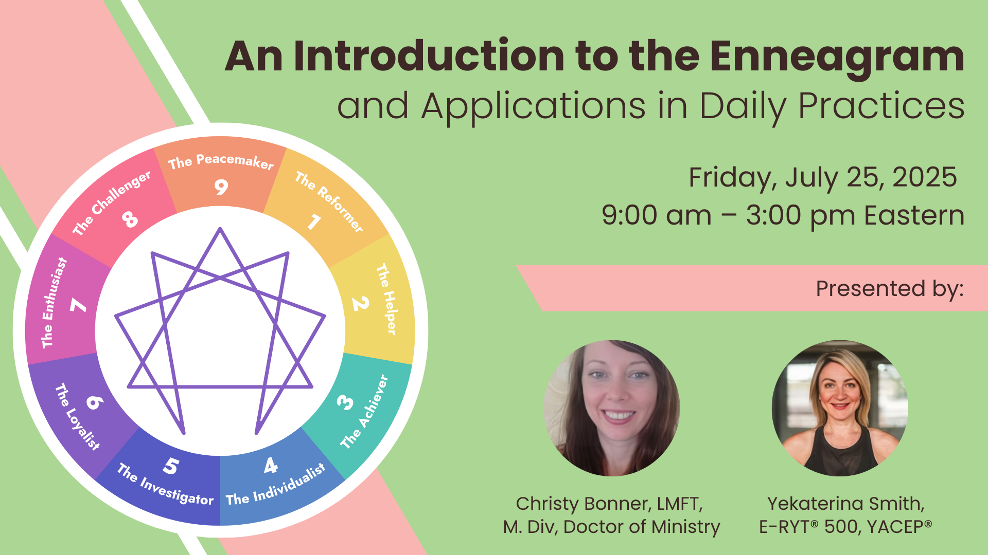 An Introduction to the Enneagram and Applications in Daily Practices